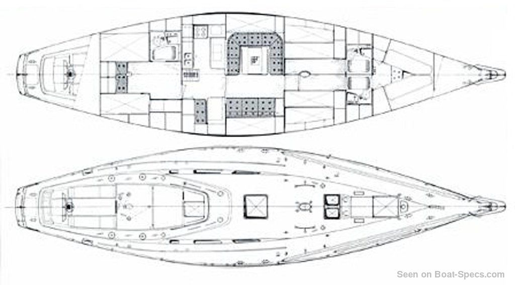 Swan 65 Sloop (Nautor's Swan) - Sailboat specifications - Boat-Specs.com